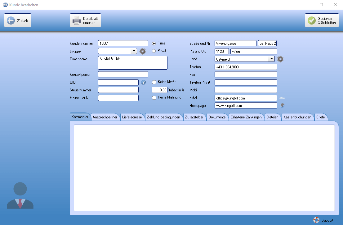 📦 KingBill FLEX - Angebote und Rechnungen erstellen