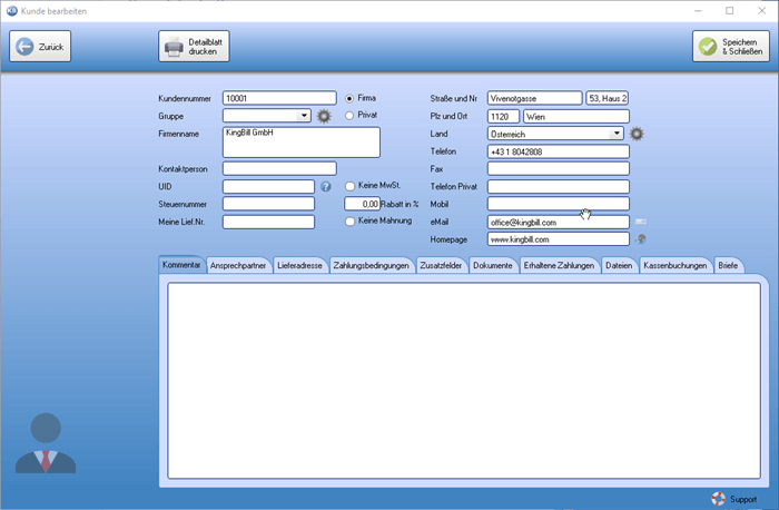 KingBill FLEX 🥇 Angebote und Rechnungen erstellen